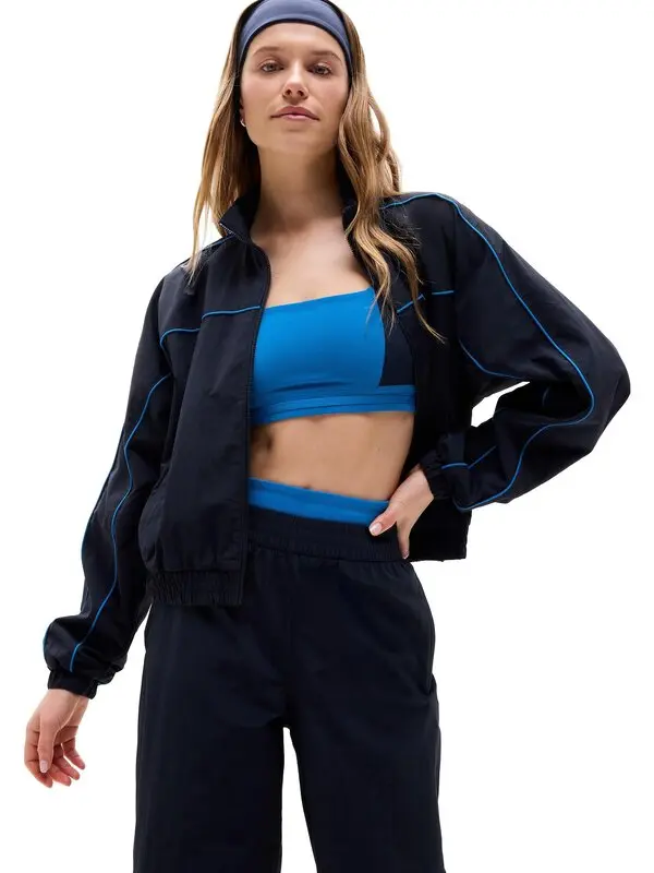 Athleta On The Move Track Jacket - Navy/breaker