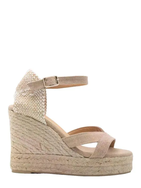 CastaÑer Bruna Wedge Espadrilles - Neutrals