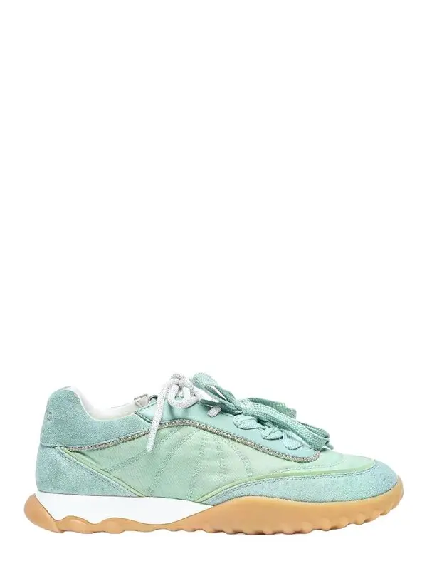 Pinko Gea 02 Lace-up Sneakers With Embellishments - Blue