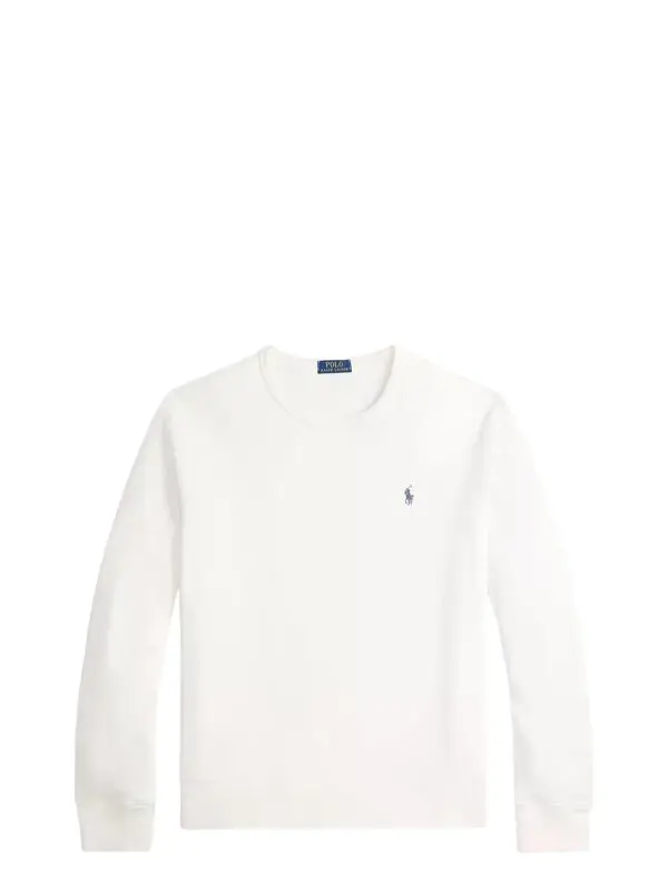 Polo Ralph Lauren Embroidered Crew-neck Sweatshirt - White