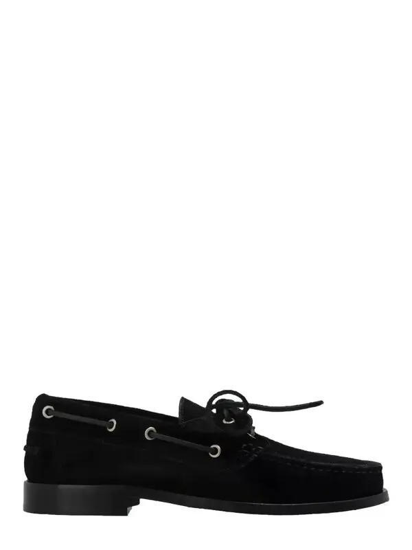 AeydĒ Harris Boat Shoes - Black