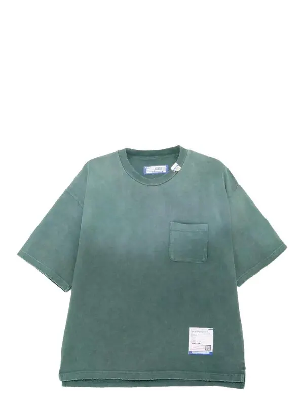 Mihara Yasuhiro Sun Faded Like T-shirt - Green