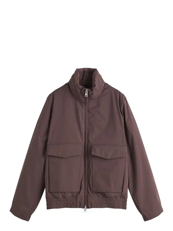 Norse Projects Kastrup Gore-tex Windstopper Bomber Jacket - Seal Brown