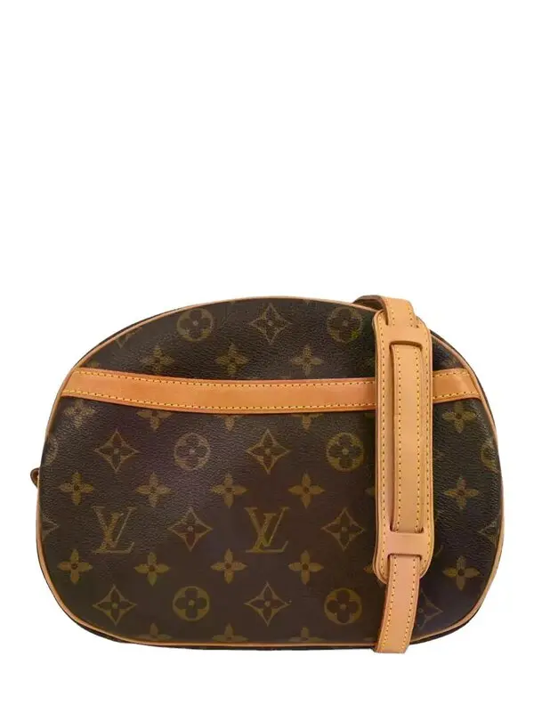 LOUIS VUITTON 2005 Blois Monogram Crossbody Bag - Brown