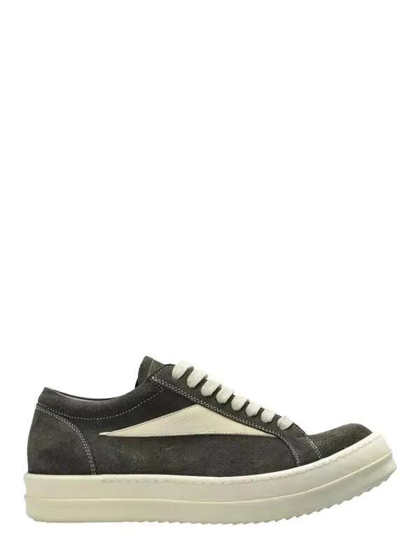 Rick Owens Vintage Leather Sneakers - Black