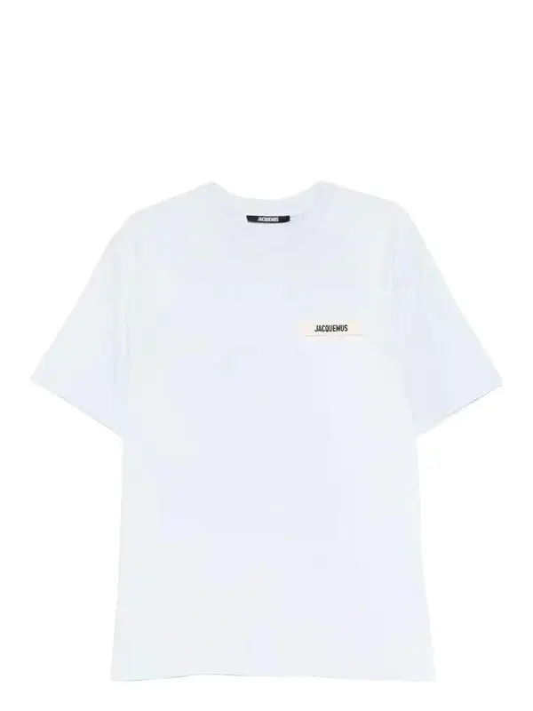 Jacquemus Logo-patch T-shirt - Blue
