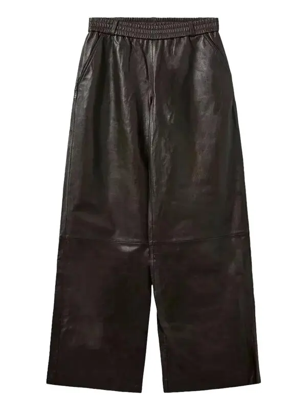 THE GARMENT Elasticated Trousers - Brown