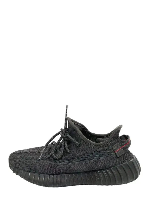 Yeezy 350 V2 Knit Sneakers - Black
