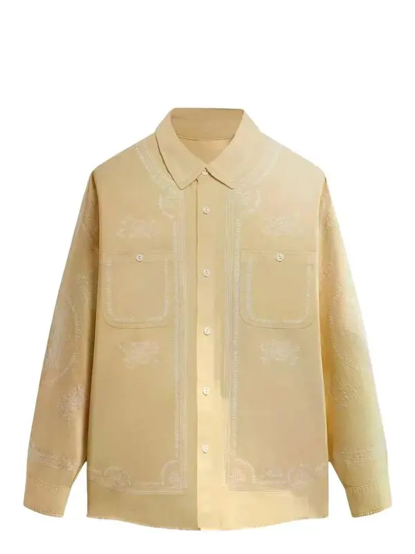 Kith Raw Hem Apollo Shirt - Neutrals