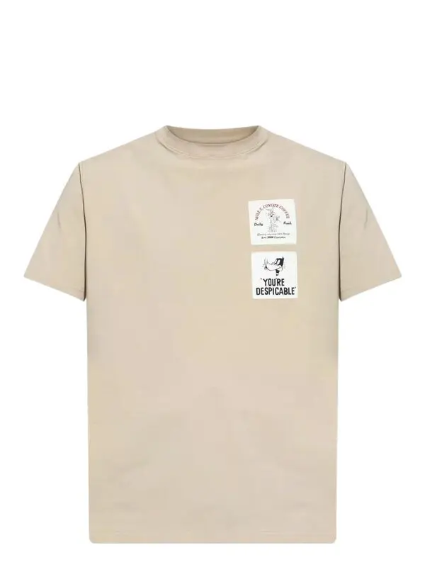 Iceberg Patchwork T-shirt - Neutrals