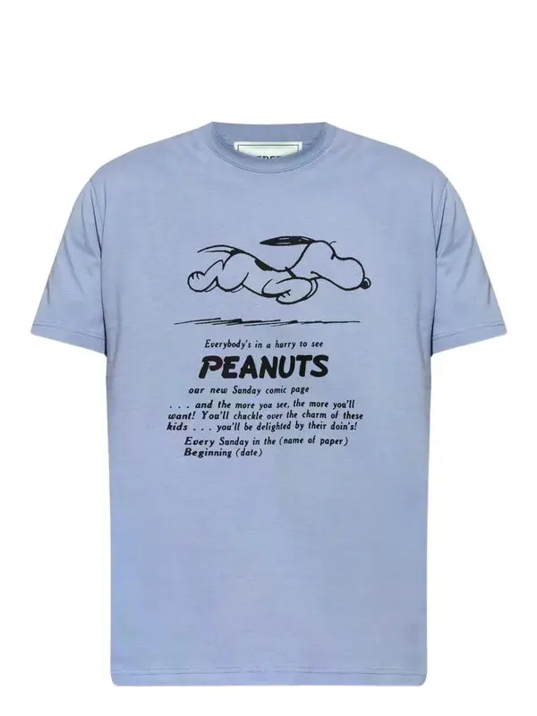 Iceberg X Peanuts Crew-neck T-shirt - Blue