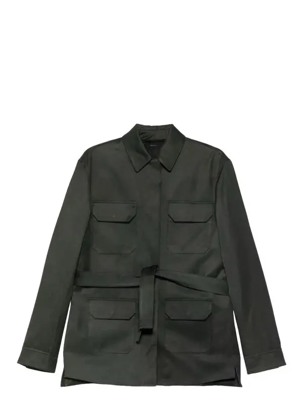TOM FORD Belted Military Jacket - Green