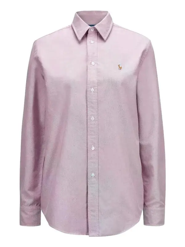Polo Ralph Lauren Embroidered Logo Shirt - Pink