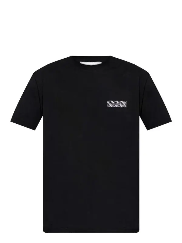 Iceberg Plaque T-shirt - Black