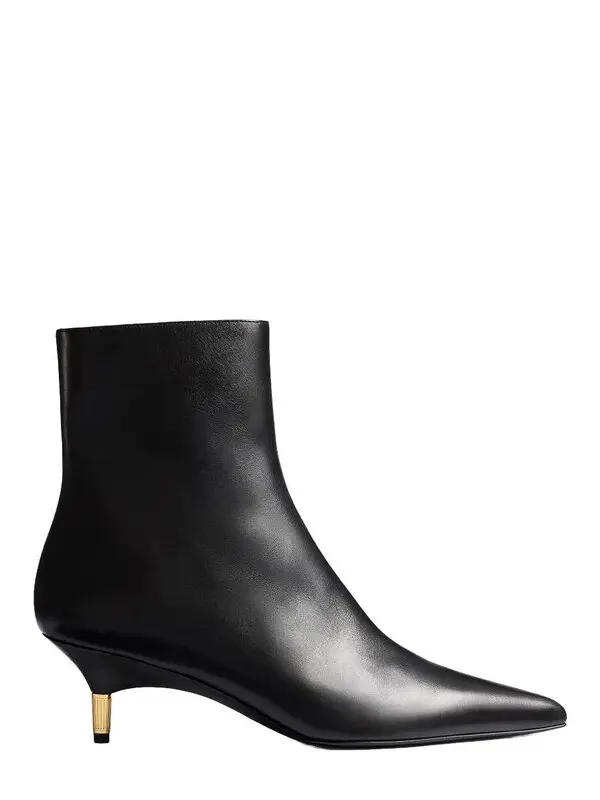 Khaite Bella Heel Boots - Black