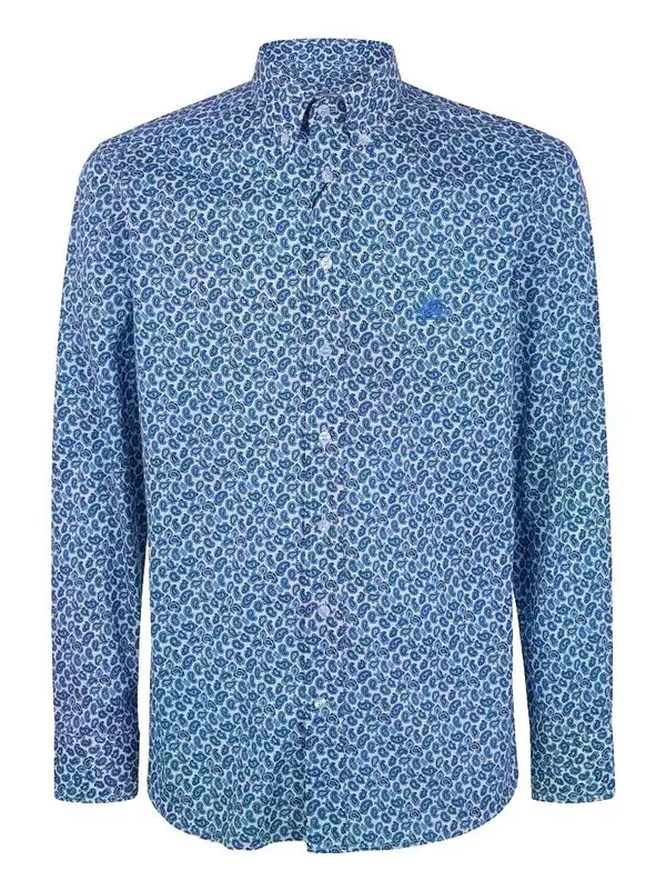 Etro Paisley-print Shirt - Blue