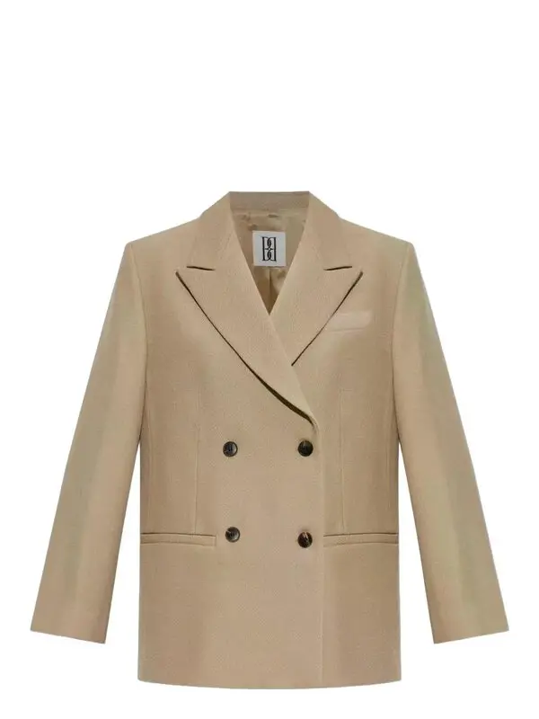 BY MALENE BIRGER Ramo Double-breasted Blazer - Neutrals