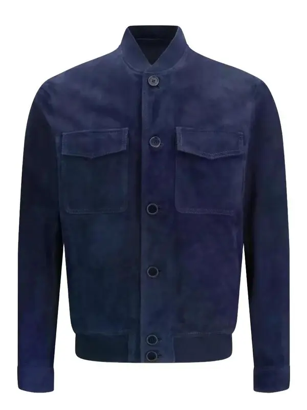 SALVATORE SANTORO Button Pockets Jacket - Blue