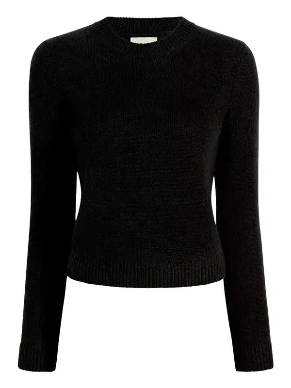 Khaite Leta Crewneck Knitwear - Black