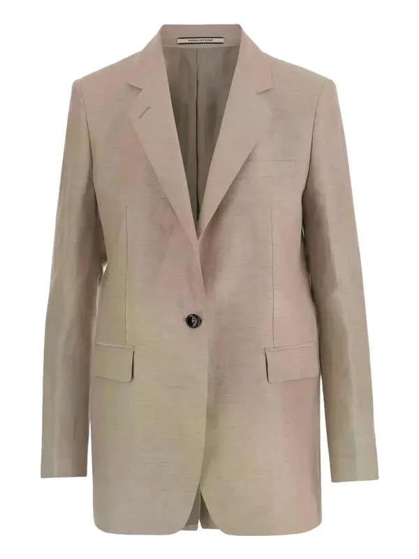 Tagliatore Lapel-collar Single-breasted Blazer - Neutrals