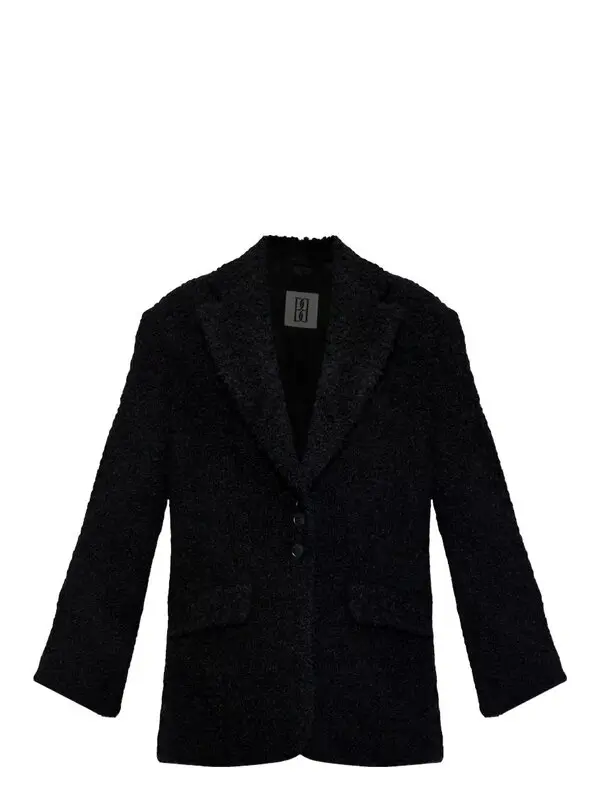 BY MALENE BIRGER Biena Textured Blazer - Black
