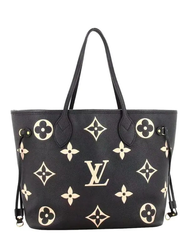 LOUIS VUITTON Neverfull Mm Tote Bag - Black