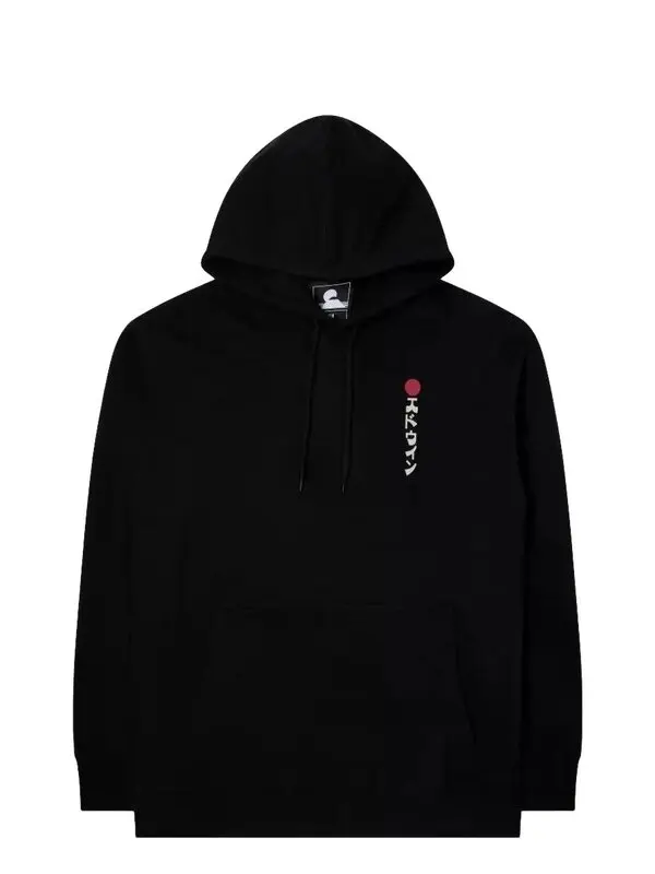 Edwin Graphic-print Hoodie - Black