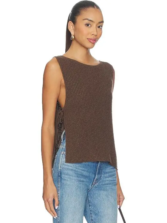 Free People X Lizzie Sweater Top - Brown