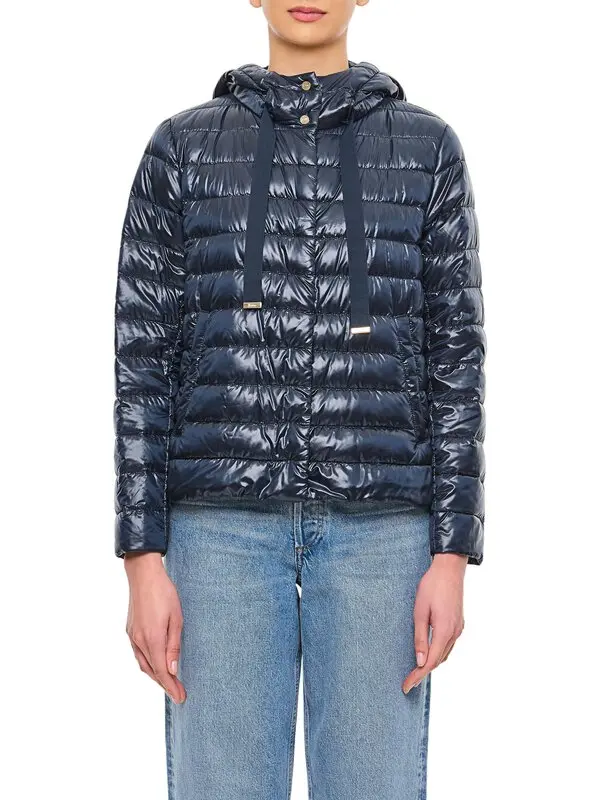 Herno Nylon Down Jacket - Blu