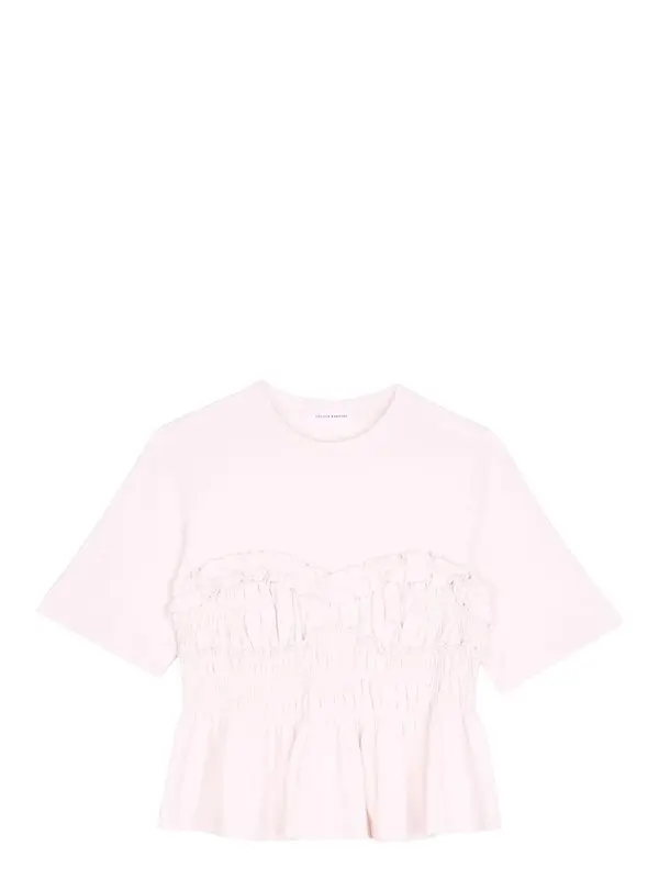 Cecilie Bahnsen Vilde Jersey T-shirt - Rose