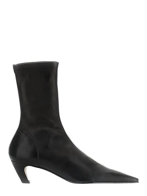 Khaite Arizona Ankle Boot - Black
