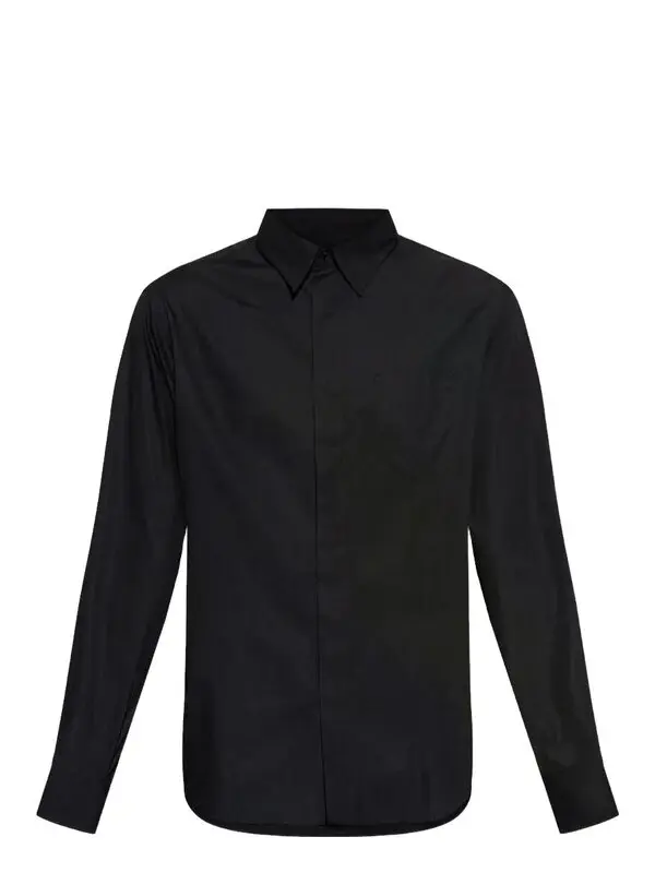 Iceberg Long-sleeve Pocket Shirt - Black