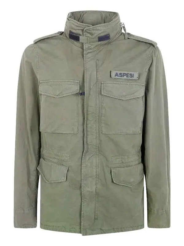 Aspesi Flap-pocket Jacket - Green