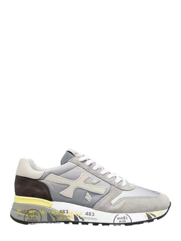 Premiata Mick Colour-block Sneakers - Grey