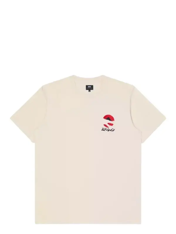 Edwin Kamifuji Printed T-shirt - Neutrals