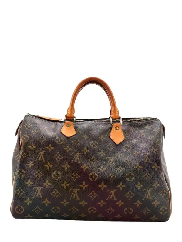 LOUIS VUITTON Speedy Handbag Monogram Canvas 35 - Brown