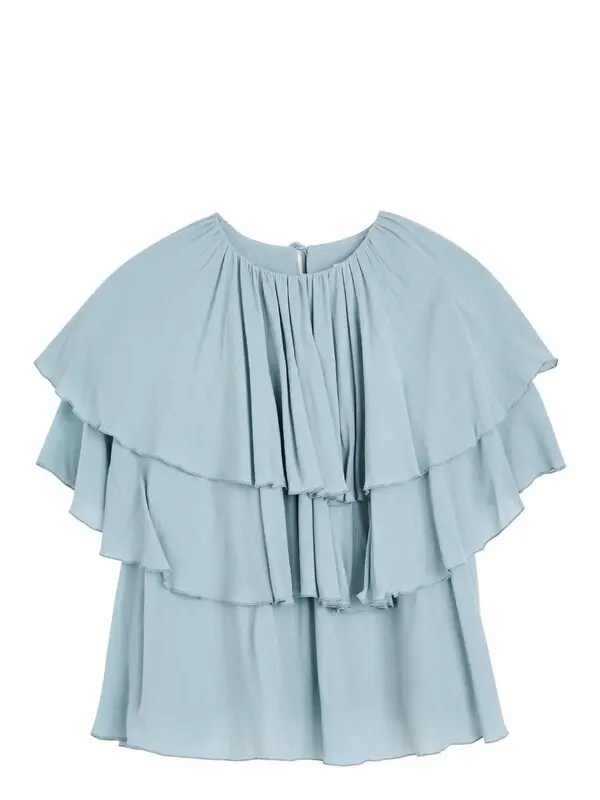 BY MALENE BIRGER Nina Sleeveless Top - Arona Blue