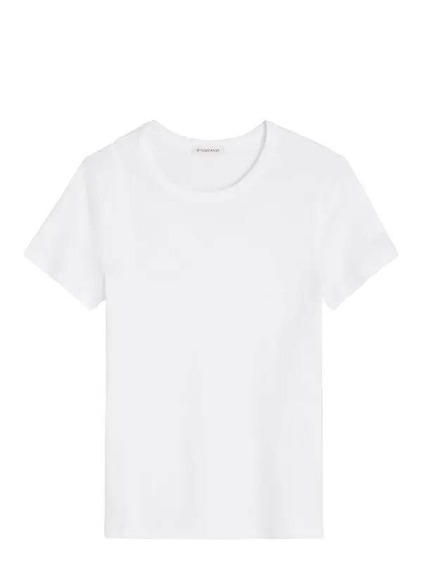 BY MALENE BIRGER Alicia Organic Cotton T-shirt - Pure White