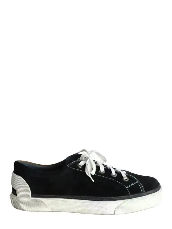 LANVIN Bicolor Derby Sneakers - Black