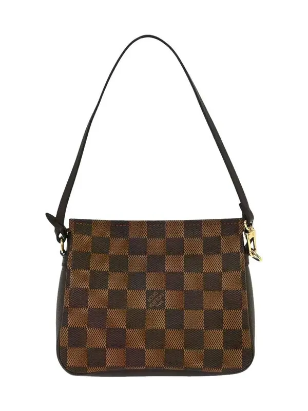 LOUIS VUITTON 2003 Trousse Damier Shoulder Bag - Brown