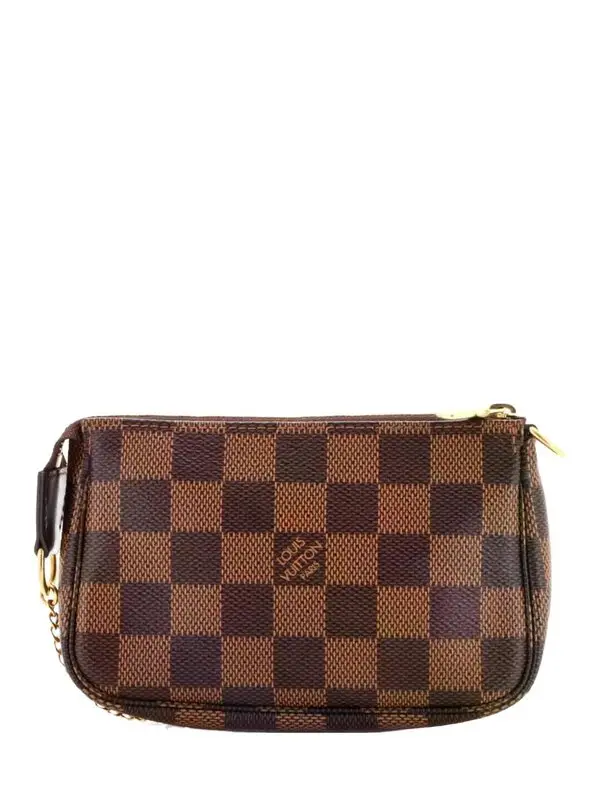 LOUIS VUITTON Pochette Accessoires Damier - Brown