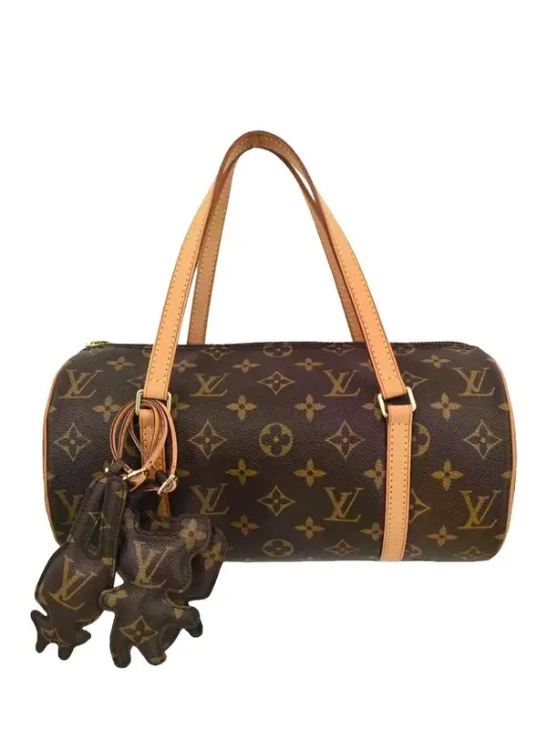 LOUIS VUITTON X Comme Des Garçons 2008 Papillon Tote - Brown