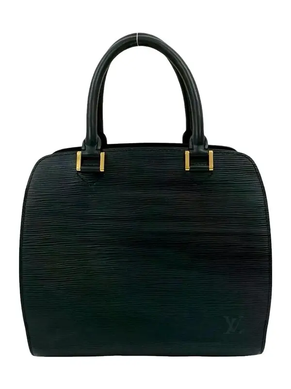 LOUIS VUITTON 1998 Epi Pont-neuf Pm Handbag - Black