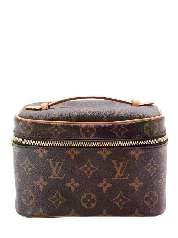 LOUIS VUITTON Nice Vanity Case Monogram Canvas Mini Pouch - Brown