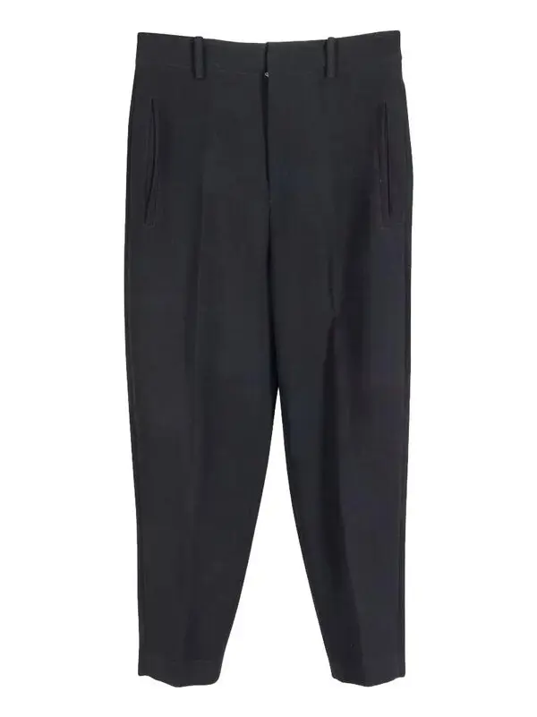 ISABEL MARANT VINTAGE Straight-leg Trousers - Black
