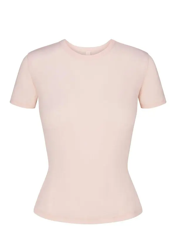 SKIMS Long T-shirt Sheer Modal - Primrose