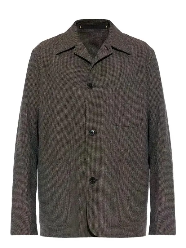 Paul Smith Wool Overshirt - Brown