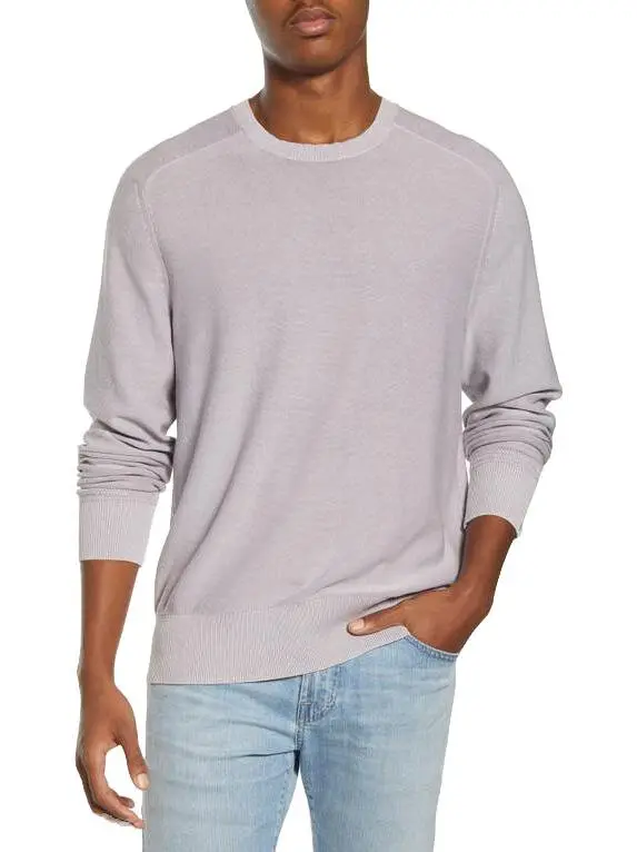 Rag & Bone Lance Slim-fit Crewneck Sweater - Lavender