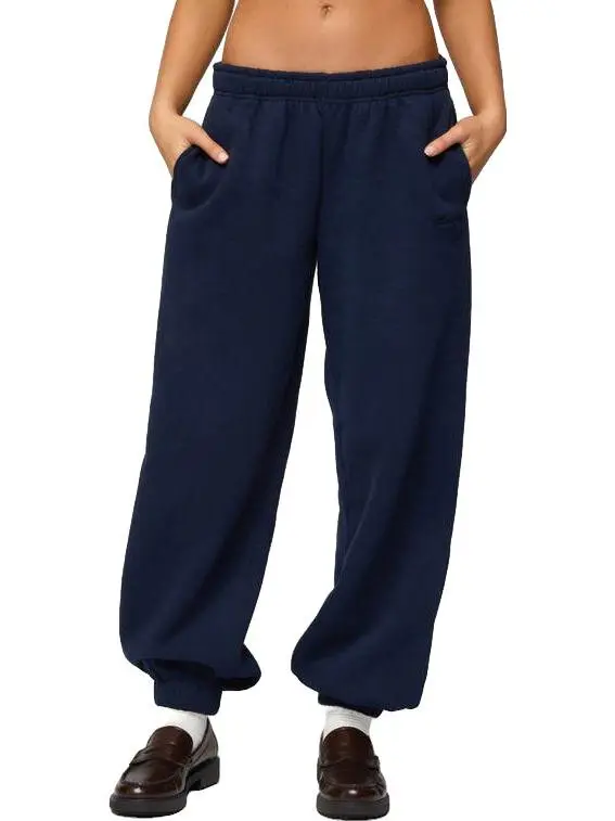 EDIKTED Jayce Sweatpants - Navy