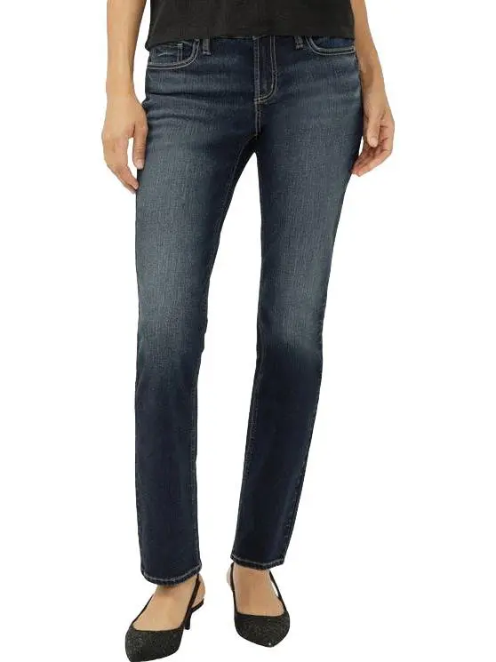 SILVER JEANS CO. Elyse Straight Leg Jeans - Rosemead